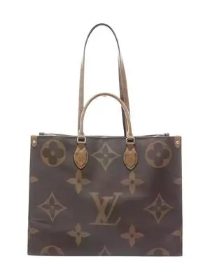 LOUIS VUITTON 2019 On-the-go Gm Shoulder Bag - Brown