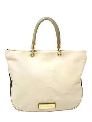 Marc Jacobs Lizard-embossed Leather Tote - Neutrals