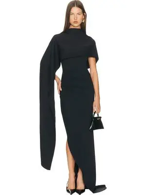 HELSA The Anastasia Gown - Black