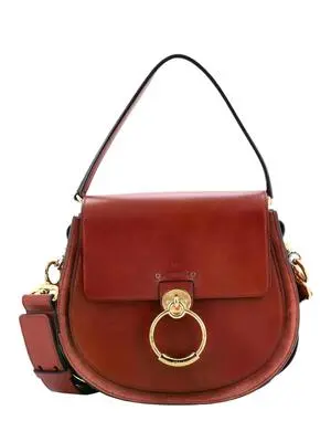 Chloé Tess Large Crossbody Bag - Brown