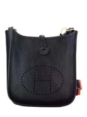 Hermès Evelyne Iii Clemence Tpm Crossbody Bag - Black