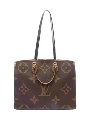 LOUIS VUITTON Onthego Gm Satchel - Brown