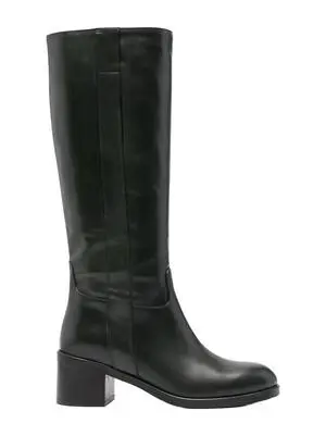 PAOLA PARISI 50mm Block-heel Boots - Black