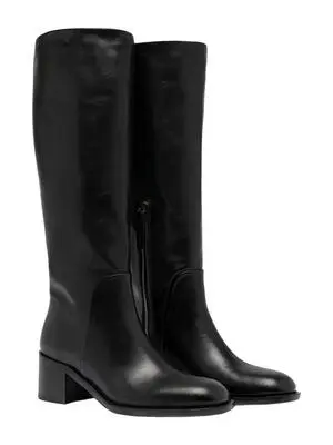 BUTTERO® 60mm Bolgheri Leather Boots - Black
