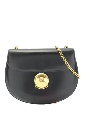 Hermès 2010 Chain Hardware Shoulder Bag - Black