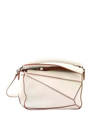 LOEWE Loewe Puzzle Bag Leather Mini Crossbody Bag