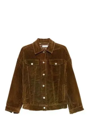 Dries Van Noten 1990s Corduroy Jacket - Brown