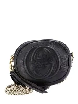 Gucci Soho Chain Crossbody Bag - Black