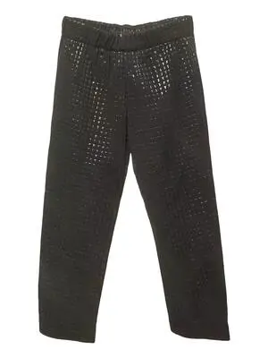 Marni Lurex Check Trousers - Black