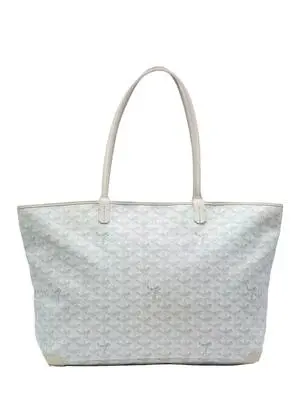 Goyard 2019 Goyardine Artois Pm Tote Bag - White