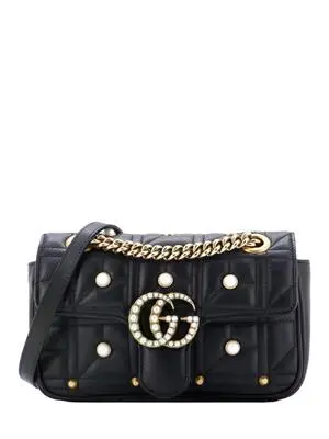 GUCCI GG Marmont Mini Flap Bag