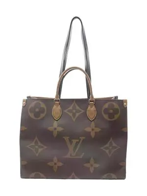LOUIS VUITTON 2021 On-the-go Gm Monogram-canvas Tote - Brown