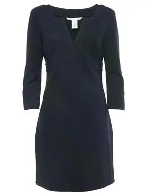 Diane Von Furstenberg V-neck Dress - Blue