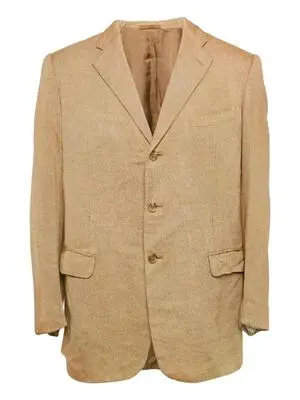 Ermenegildo Zegna Single-breasted Blazer - Brown