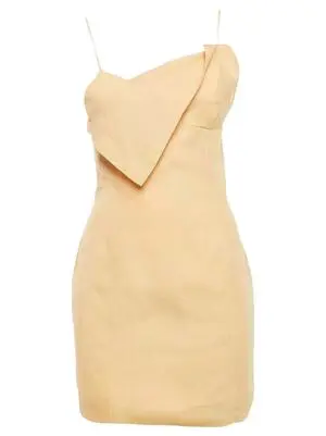 Jacquemus L’amour Mini Dress - Neutrals