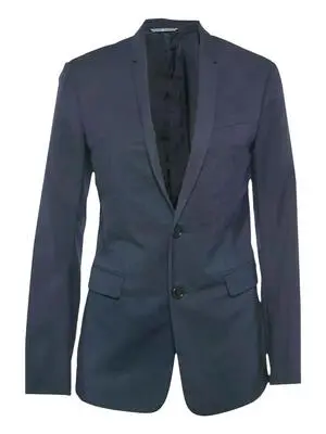 Dior Two-button Wool Blazer - Blue
