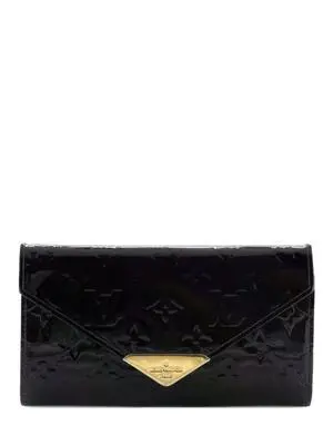 LOUIS VUITTON Mira Chain Monogram Vernis Clutch - Red