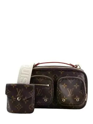 LOUIS VUITTON Utility Monogram Crossbody Bag - Brown