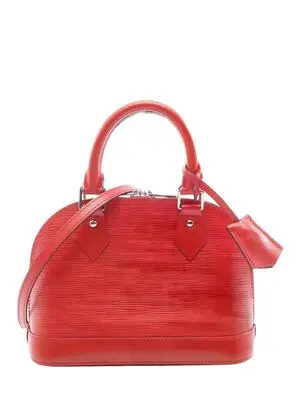 LOUIS VUITTON 2014 Alma Bb Tote Bag - Red