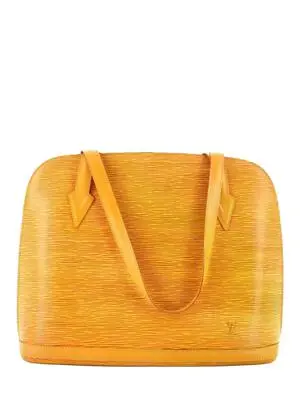 LOUIS VUITTON Lussac Epi Leather Shoulder Bag - Yellow