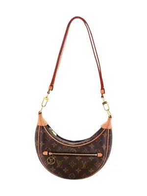 LOUIS VUITTON Loop Hobo Bag Monogram Canvas - Brown
