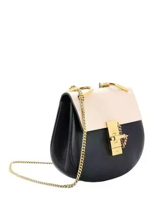 Chloé Drew Leather Mini Crossbody Bag - Black