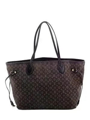 LOUIS VUITTON Neverfull Monogram Idylle Mm Tote Bag - Brown
