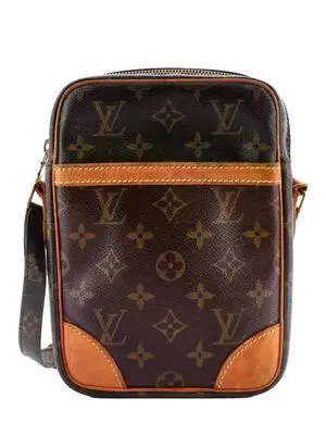 LOUIS VUITTON Danube Crossbody Bag Monogram Canvas - Brown