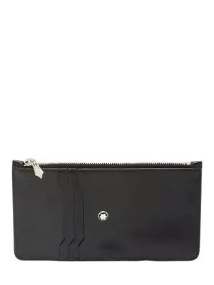 Montblanc Meisterstück Leather Zip Clutch - Black