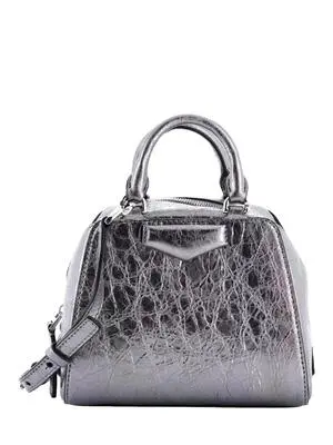 Givenchy Antigona Cube Nano Crossbody Bag - Silver