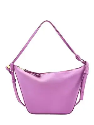 Loewe Hammock Hobo Mini Crossbody Bag - Purple