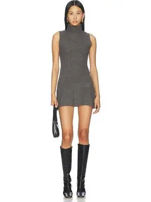 MORE TO COME Agnes Mini Dress - Grey