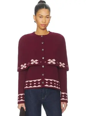 SIEDRES Cleo Top - Burgundy
