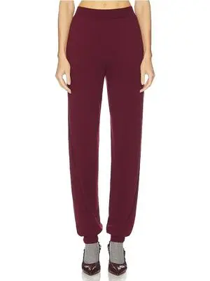 HELSA Kerstin Knit Jogger - Oxblood
