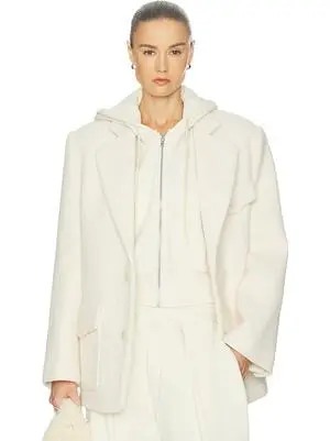 HELSA The Very Oversized Blazer - Ivory