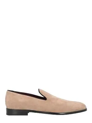 Dolce & Gabbana Loafers In Textile Fibers And Goat Skin - Beige
