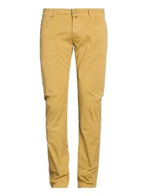 JACOB COHЁN Casual Twill Pants - Yellow