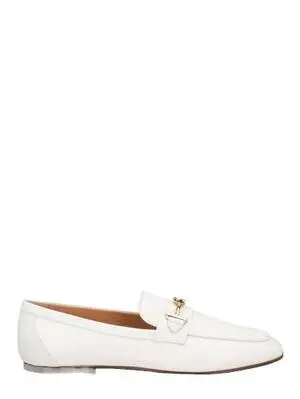 TOD'S Loafers In Leather - White