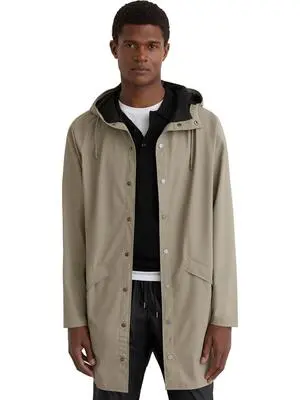 Rains Waterproof Long Rain Jacket Drift