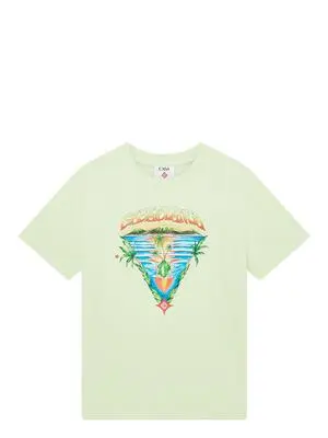 Casablanca Innocence Triangle Short Sleeve T-shirt - Multicolor
