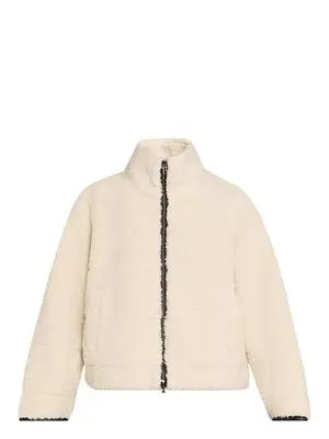 Bogner Katleen Oversized Teddy Jacket Birch