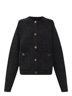 TOTEME Cardigan With Pockets - Grey
