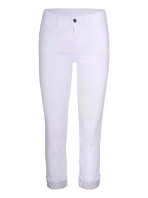 Liu Jo Cuffed Jeans - White