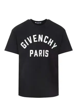 Givenchy Logo-embroidered T-shirt - Black