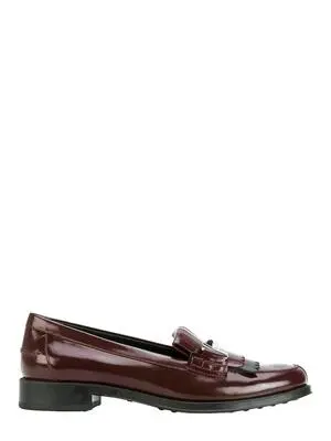 TOD'S Fringed Leather Loafer