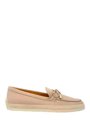 TOD'S Bow-detail Loafers - Neutrals