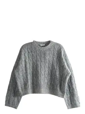 Brunello Cucinelli Cable-knit Sweater - Blue