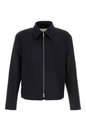 JIL SANDER Zip-up Jacket - Blue