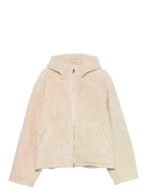 COLE BUXTON Hooded Zip-up Jacket - Neutrals