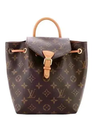 LOUIS VUITTON Montsouris Nm Monogram Canvas Bb Backpack - Brown